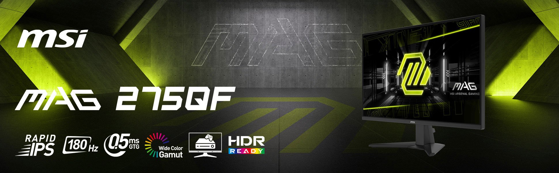 MSI MAG 275QF 27 Inch Gaming Monitor Price in BD | UCC